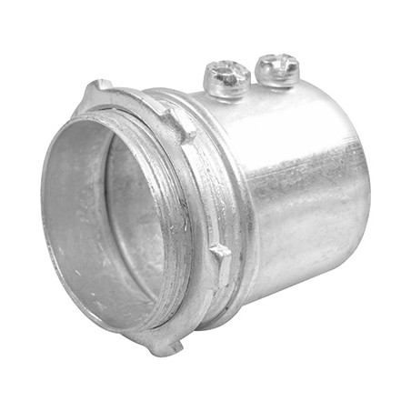 Conector Galvanizado 1" con Tornillo